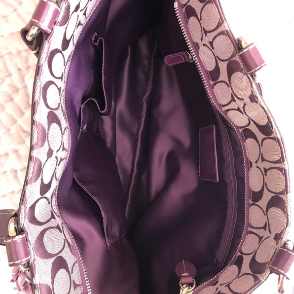 Coach | Bags | Coach Tote Bag With Silk Scarf | Poshmark